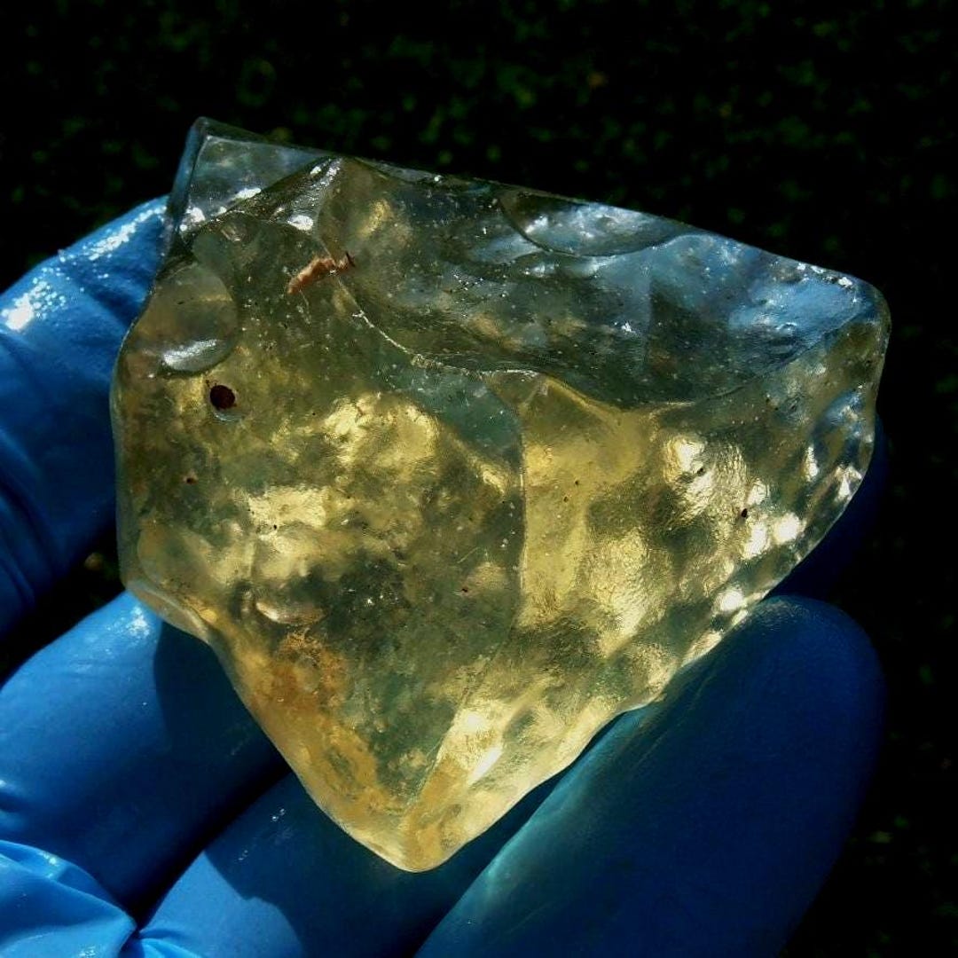 425 Crt Libyan Desert Glass (BEST GEM ) Meteorite Impact Tektite |egypt ...