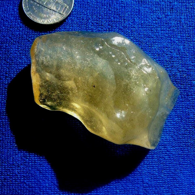 255 Crt Libyan Desert Glass Gem Meteorite Impact Tektite |egypt Sahara ...