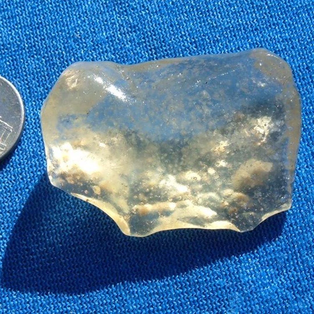 140 Crt Libyan Desert Glass Super Gem Meteorite Impact Tektite Egypt ...