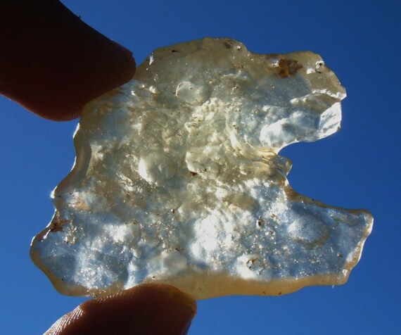 120 Crt Libyan Desert Glass Meteorite Impact Tektite… - Gem
