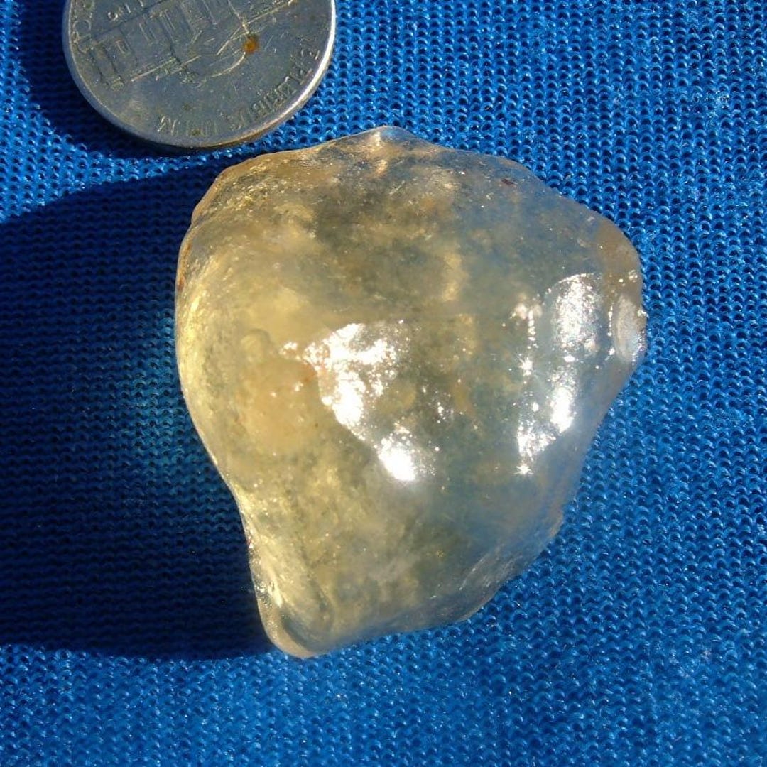 100 Crt Libyan Desert Glass Meteorite Impact Tektite Cintamani Healing ...
