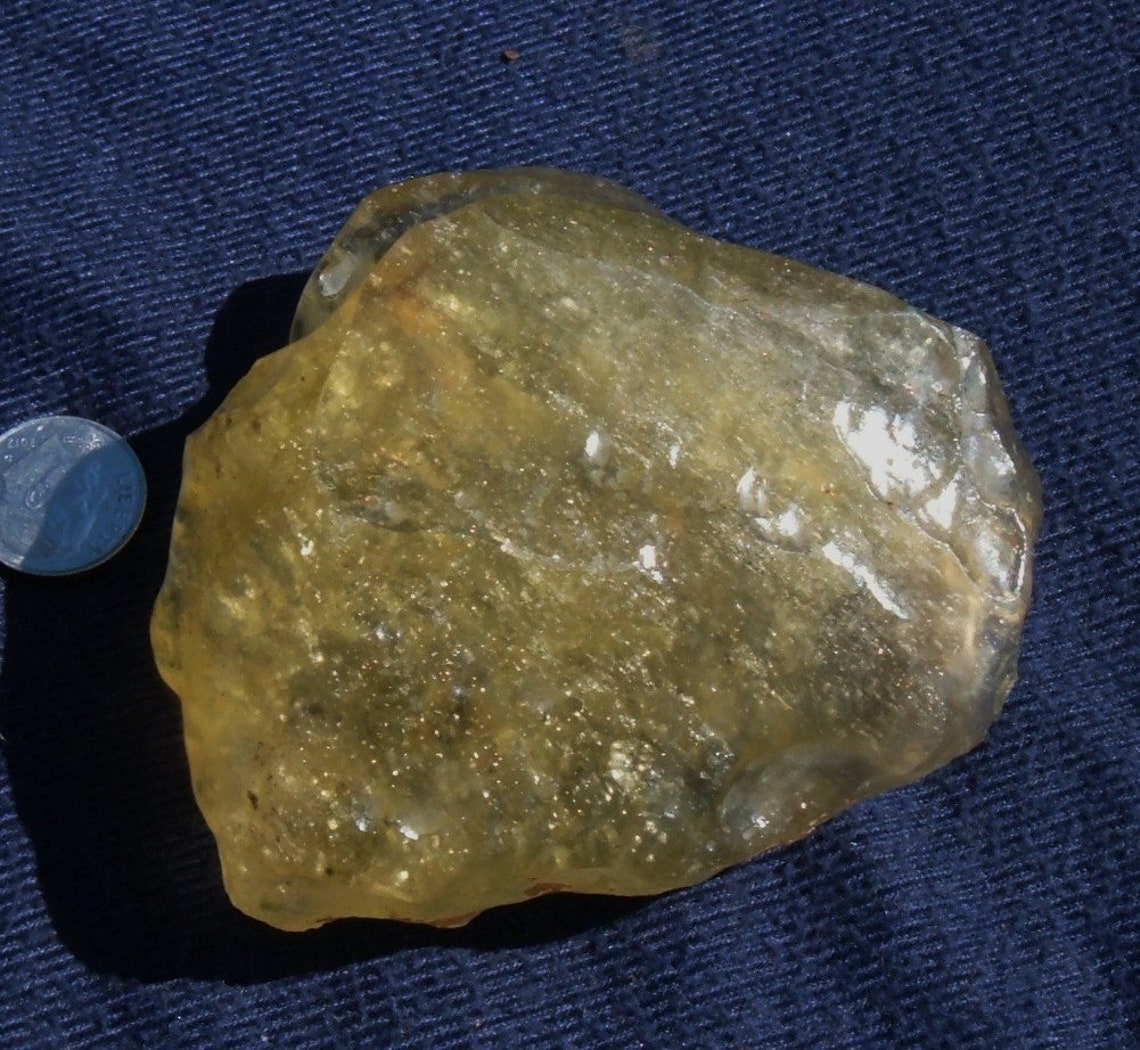 1000 Crt Libyan Desert Glass Very Big Meteorite Impact Tektite - Etsy