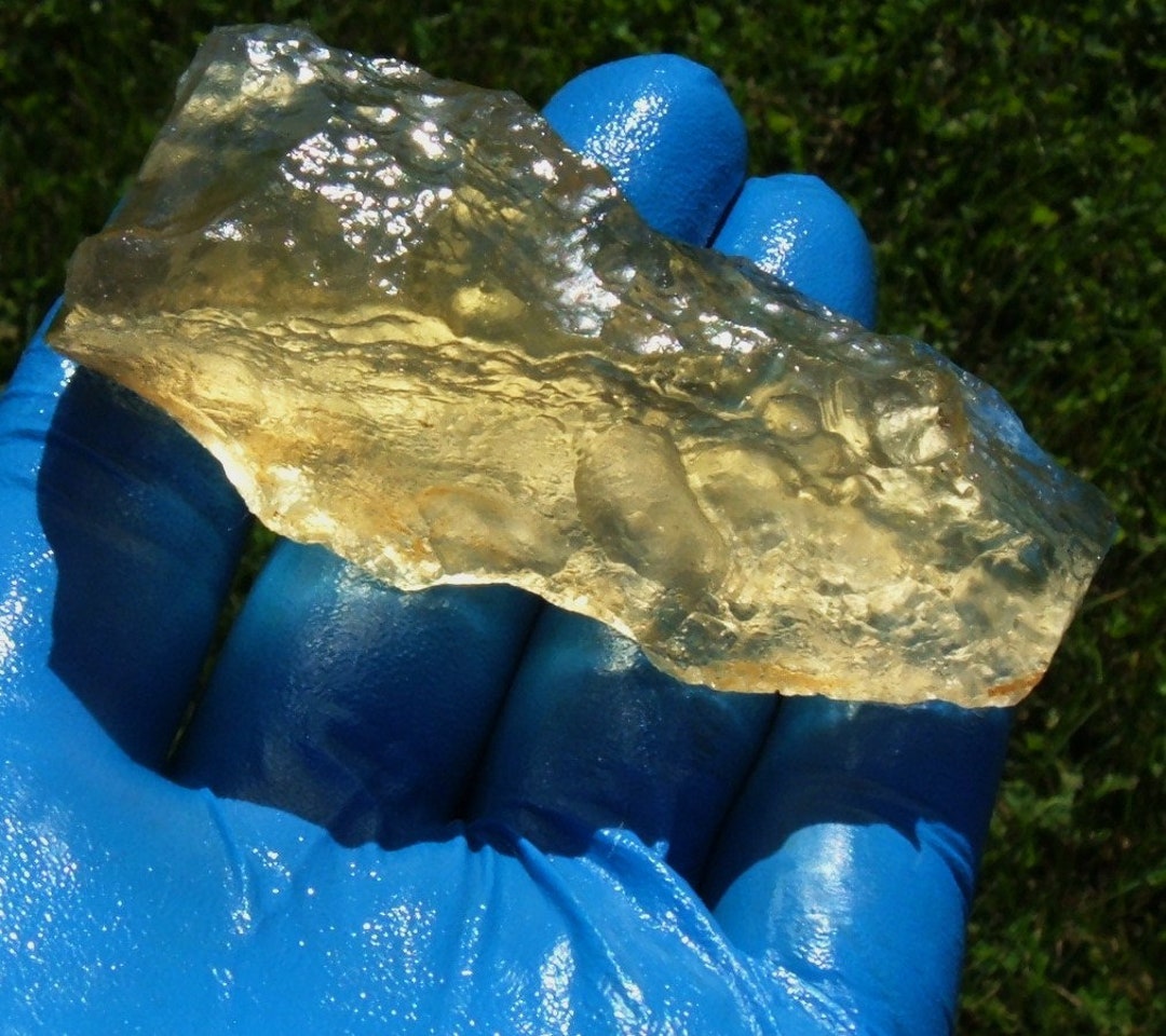 485 Crt Libyan Desert Glass Big Gem Meteorite Impact Tektite egypt ...
