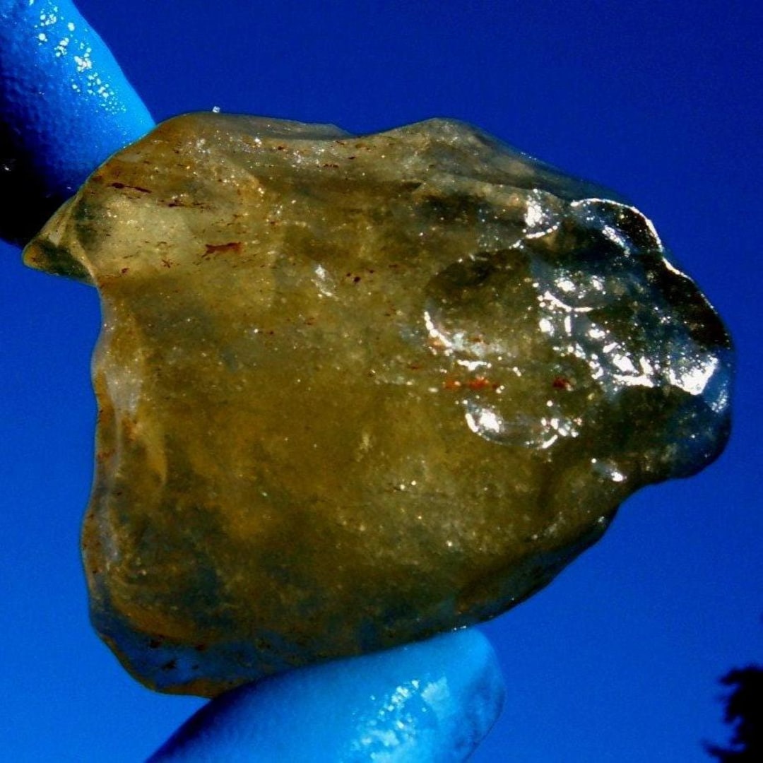 307 Crt Libyan Desert Glass Yellow Meteorite Impact Tektite |egypt ...