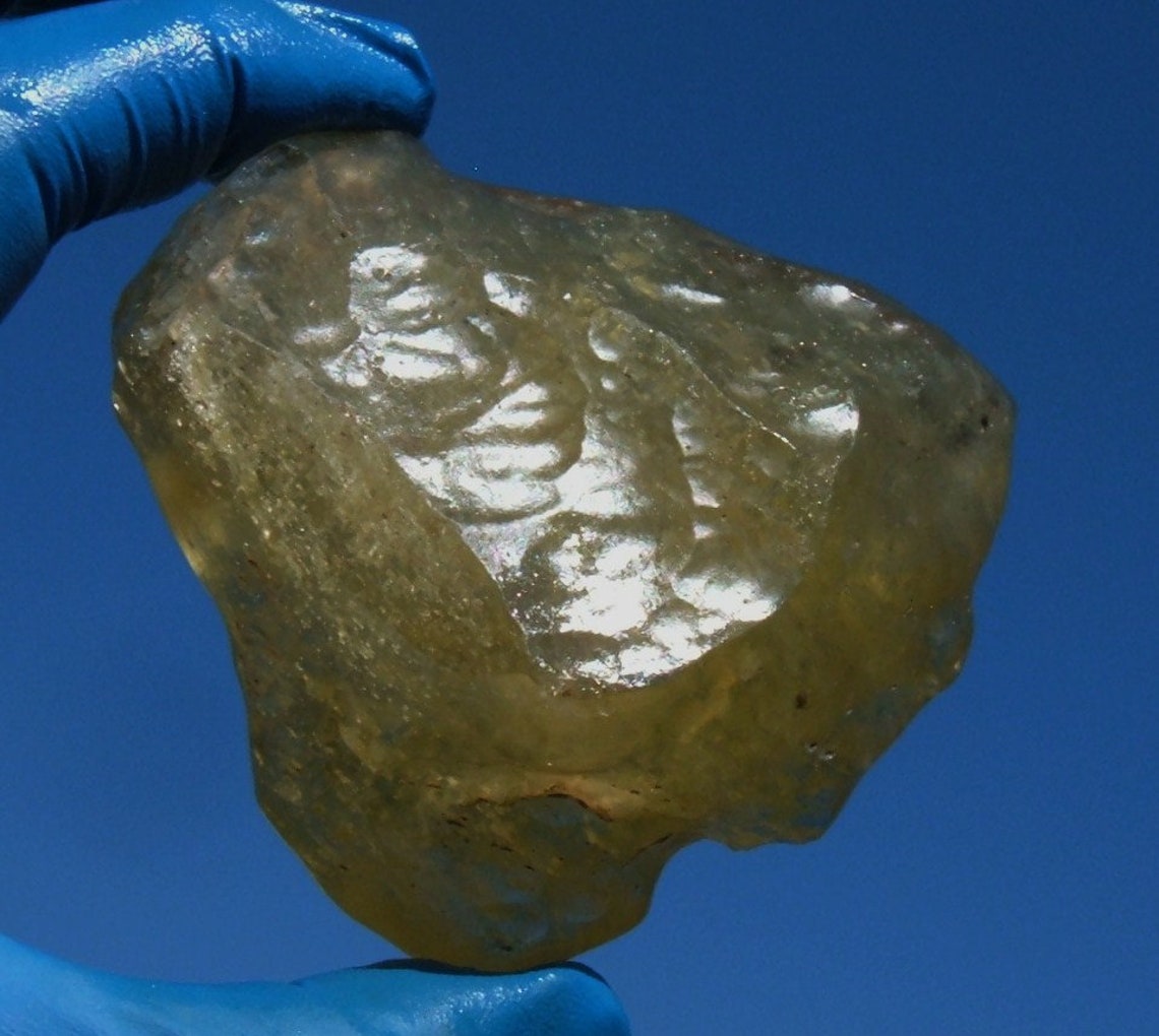 1000 Crt Libyan Desert Glass Very Big Meteorite Impact Tektite - Etsy
