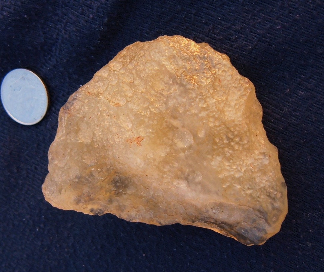 300 Carat Gem Libyan Desert Glass Meteorite Impact Tektite Cintamani ...