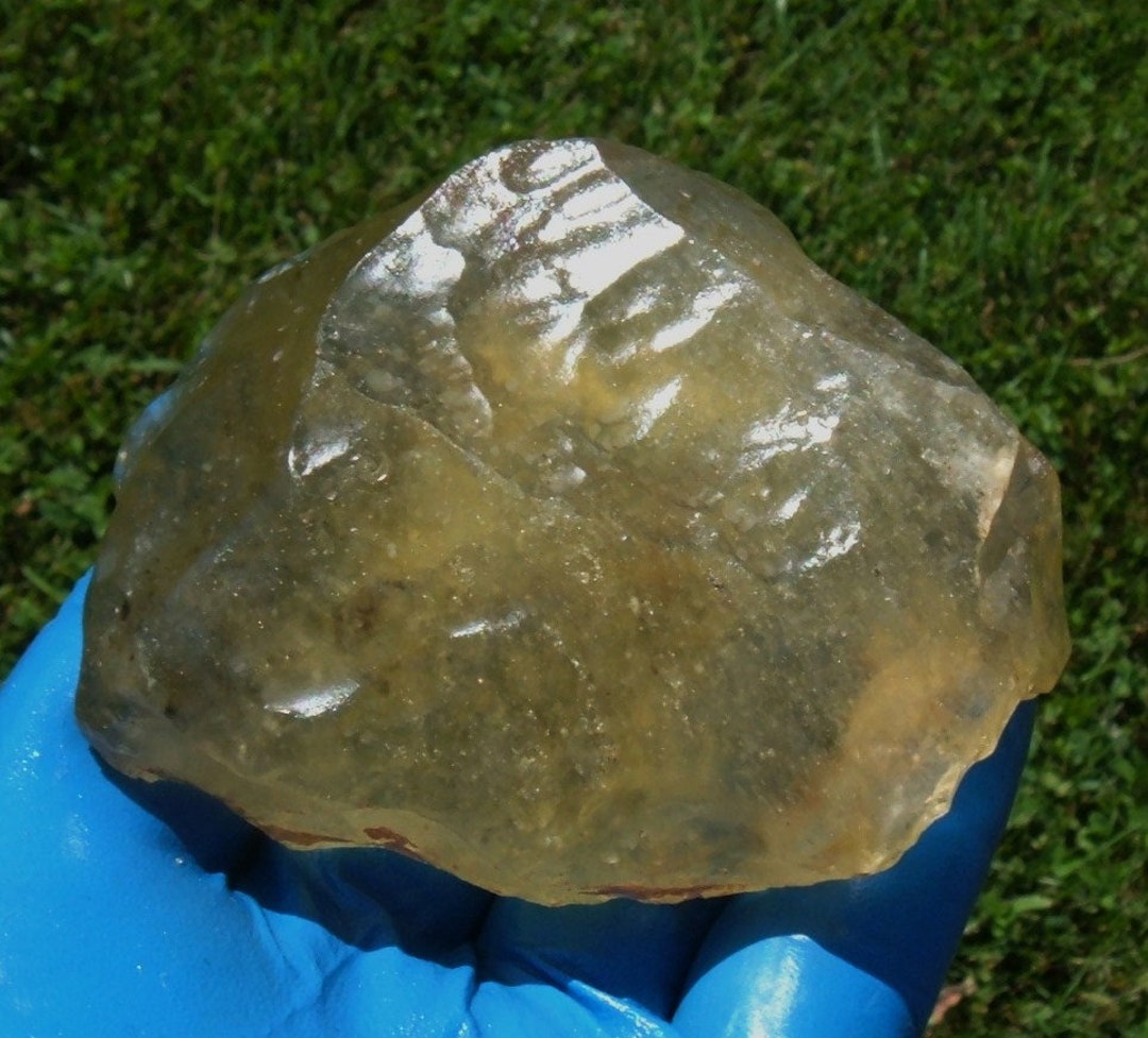 1000 Crt Libyan Desert Glass Very Big Meteorite Impact Tektite egypt ...