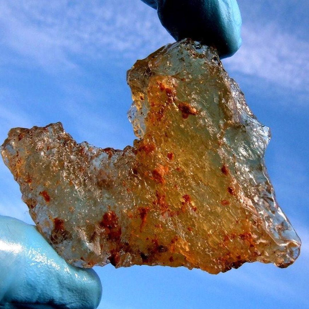 350 Crt Libyan Desert Glass Meteorite Impact Tektite Egypt Sahara ...