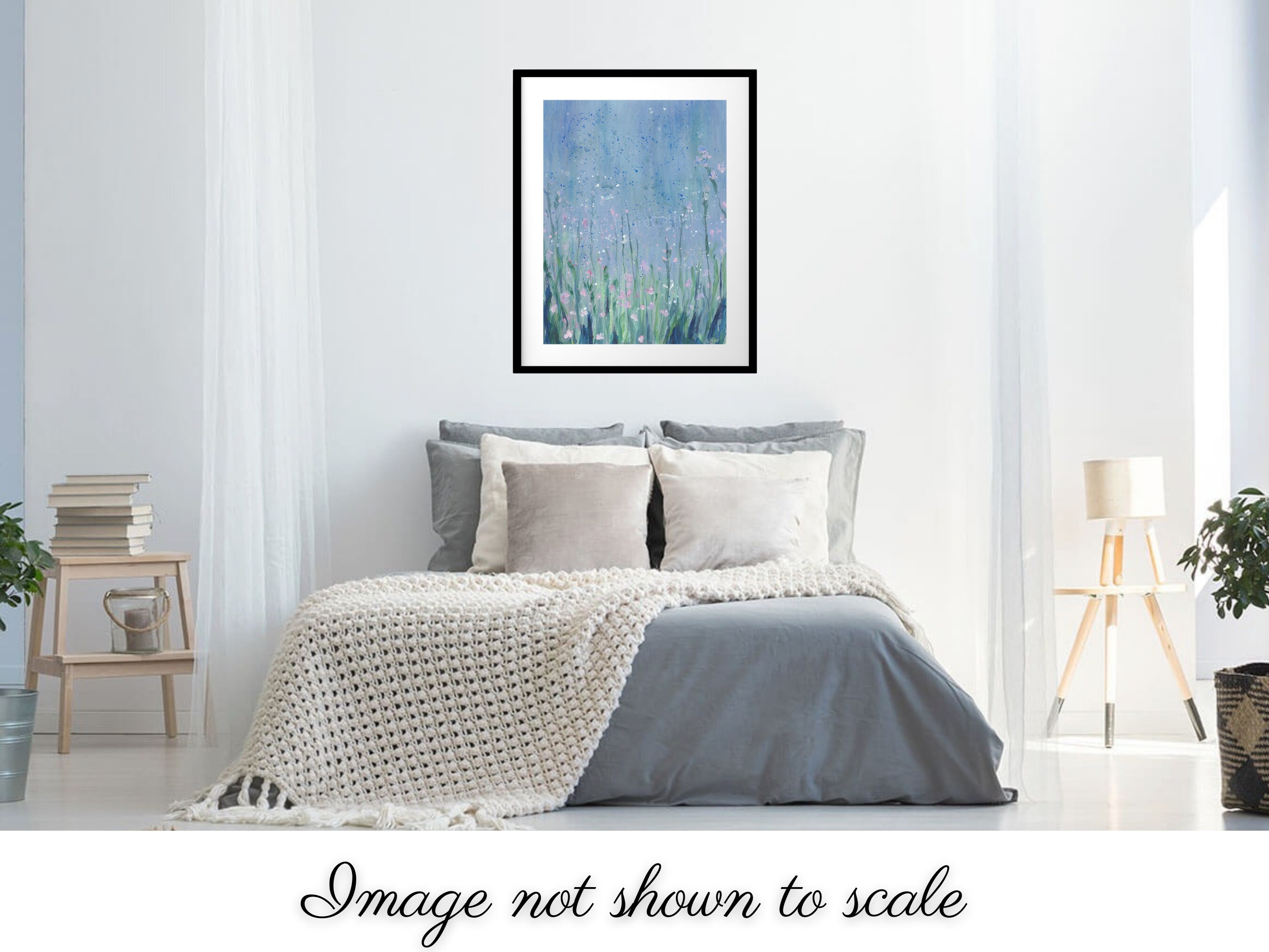 Bathroom Rain Decor Large Wall Art Abstract Wall Art - Etsy.de