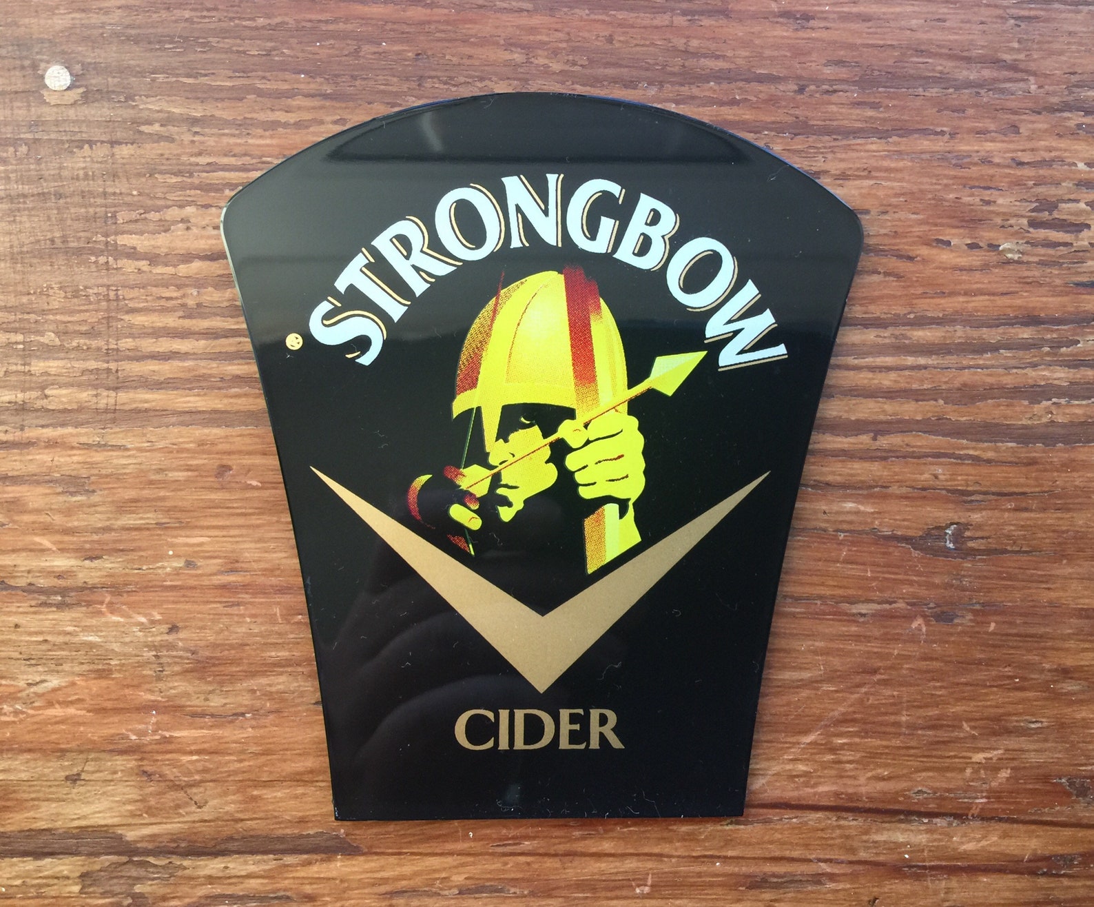 Strongbow Cider, Plastic Insert for Bar Tap Font / Light. Bulmer's ...