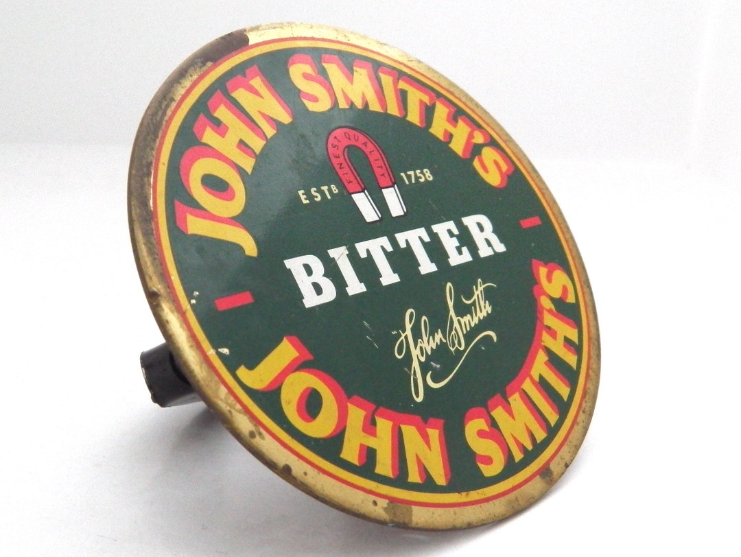 Vintage John Smith's Bitter Pump Clip Badge. Brass Brewery Beer ...