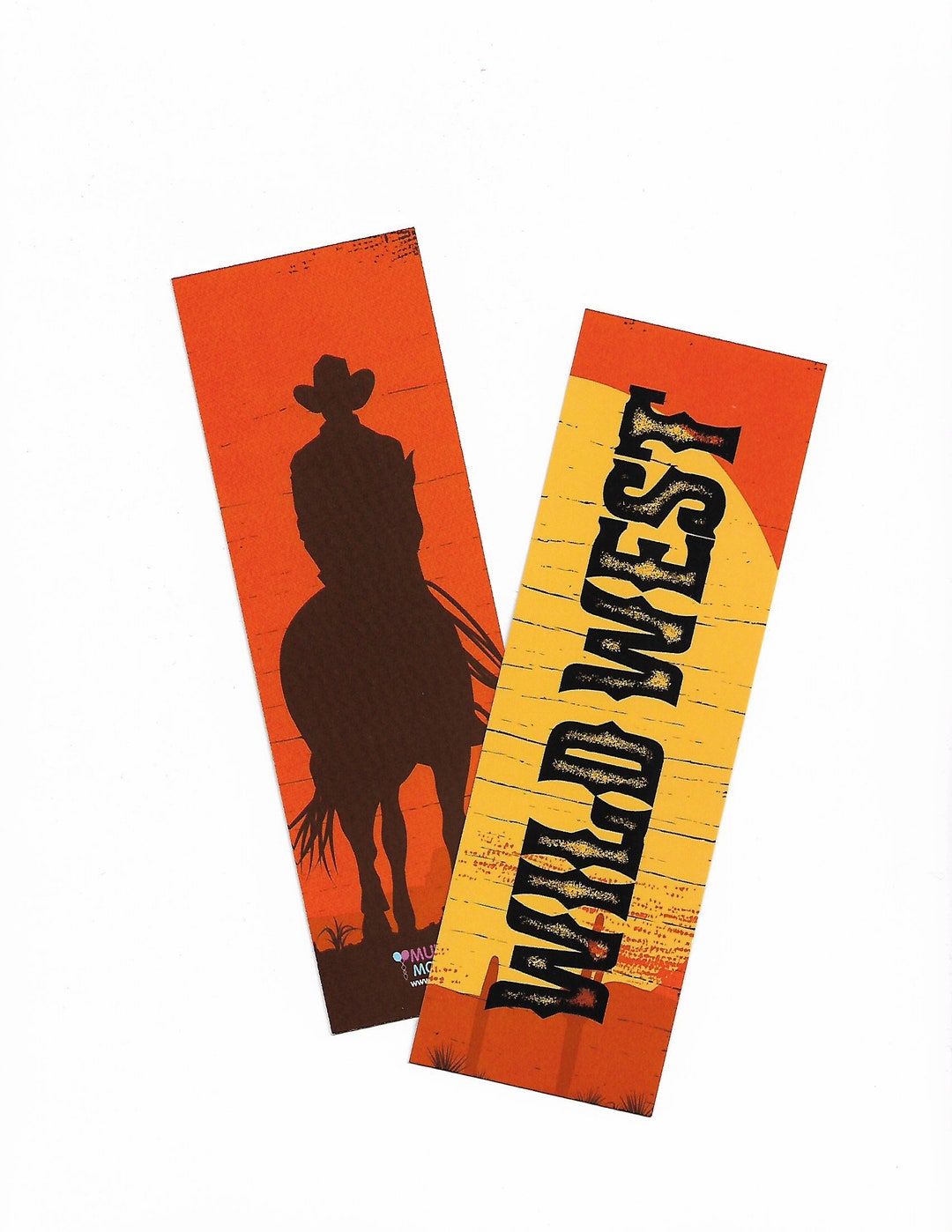 Pack of 12 - Wild West Bookmarks - Ride Through Frontier Tales With ...