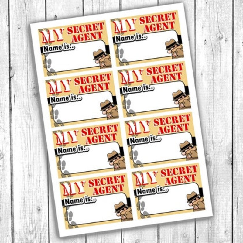 Secret Agent Party - Etsy