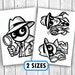 12 Top Secret Agent Spy Colouring Pages for Kids, Colouring Pages ...