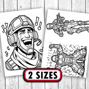 16 X Battle Colouring Pages for Kids, Colouring Pages, Colouring Book ...