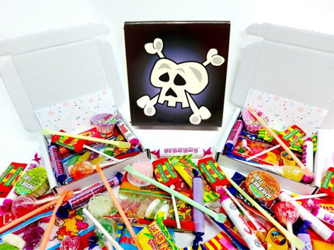 Personalised Pirate Sweet Box Unisex Boys Girls Pirates Party Cones ...