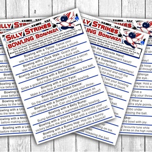 Silly Strikes Bowling Game, 40 Funny Ways to Bowl, Bowling Challenges ...