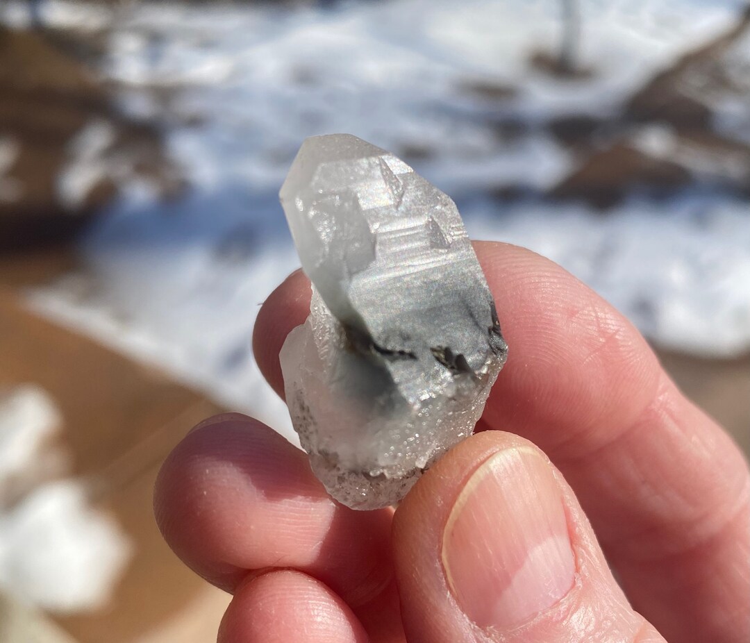 Blue Tara Tourmaline Included Quartz, Rare Blue Tara Quartz Point, Blue ...