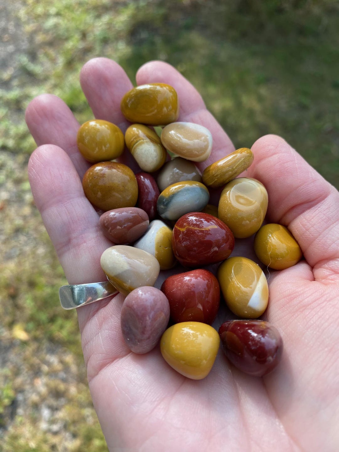 Mookaite 20 Small Tumbles, Set of 20 Mookaite, 20 Small Mookaite Tumbled Stones, Mookaite - Etsy