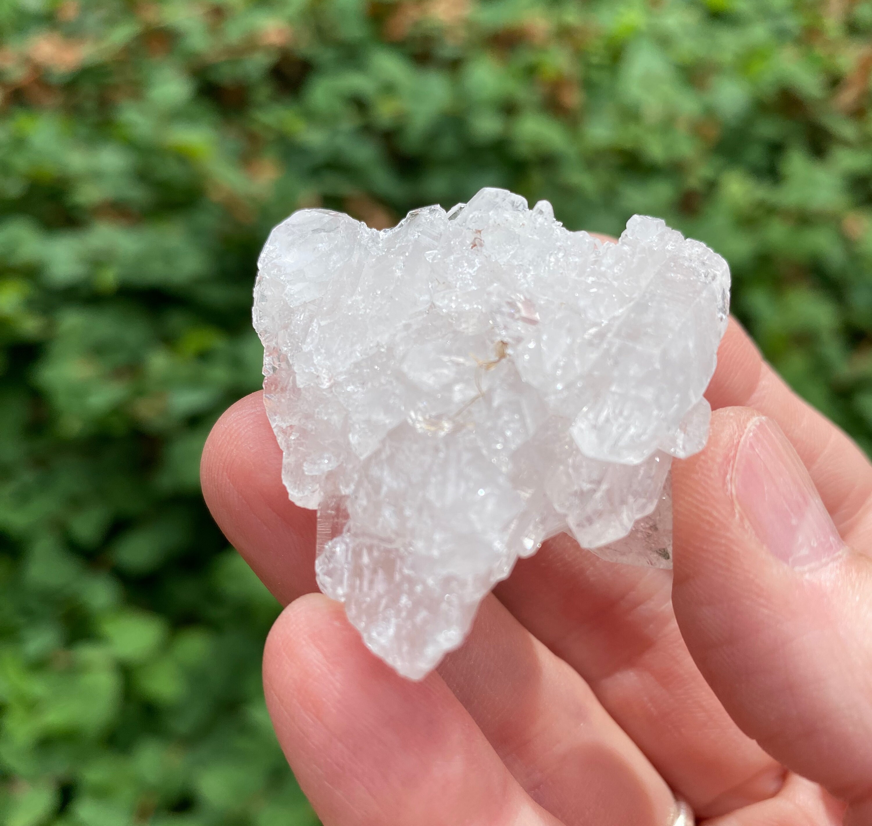 Pink Colombian Lemurian Elestial Quartz Cluster, Lemurian Elestial ...