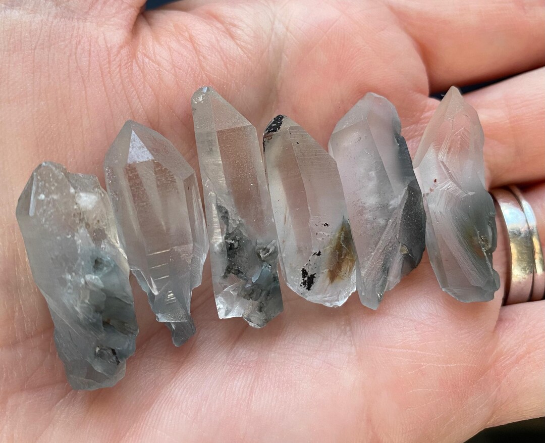 Blue Tara Quartz Mini Points, Blue Tara Gridding Quartz, Rare Blue Tara ...