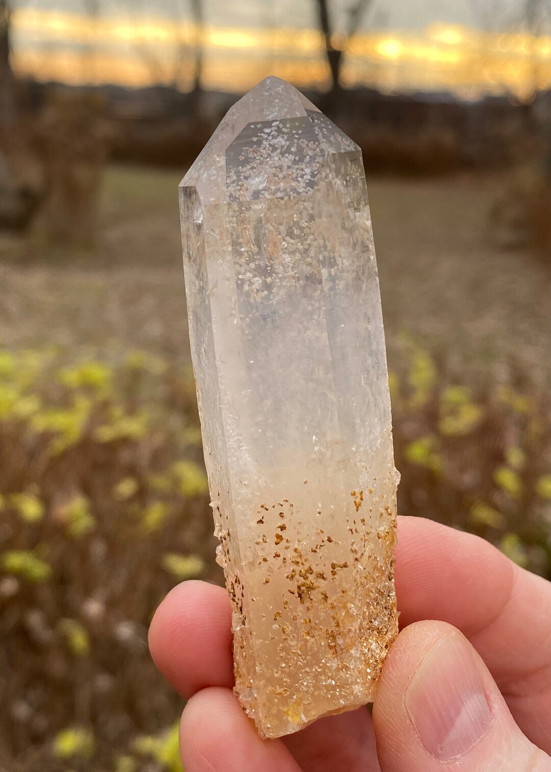 Blue Smoke Colombian Quartz Channeler Point, Blue Smoke Channeler ...