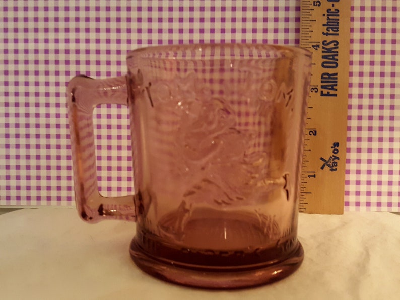 Purple Glass Humpty Dumpty Tom Tom the Piper's Son Children's Nursery ...