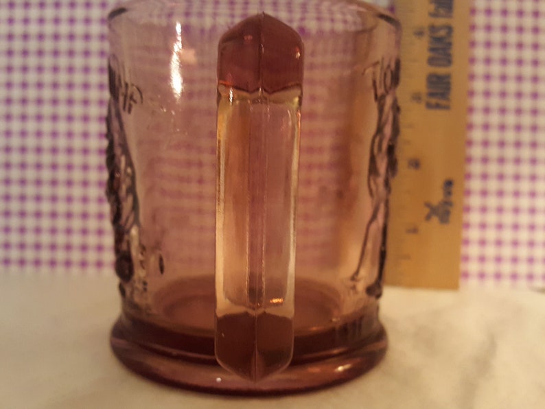 Purple Glass Humpty Dumpty Tom Tom the Piper's Son Children's Nursery ...