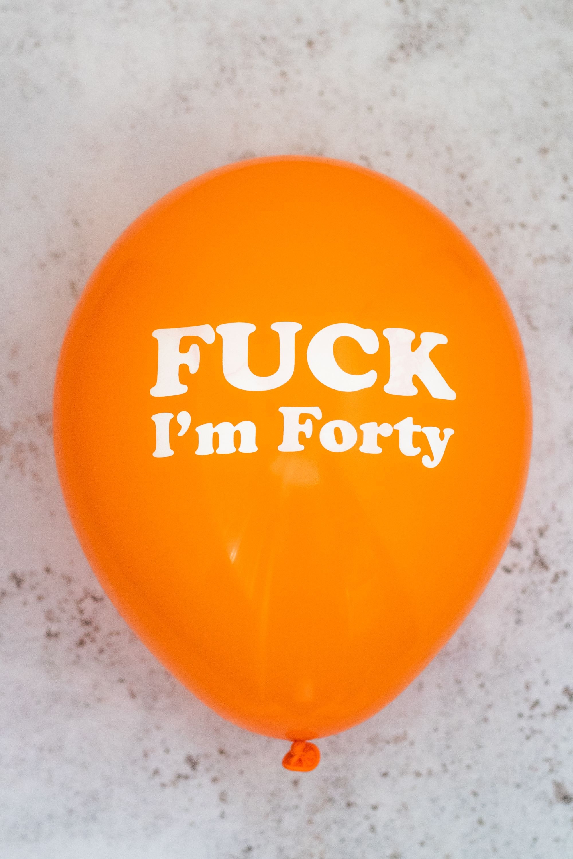 40th Birthday Decorations Funny Rude 40th Birthday Balloons - Etsy