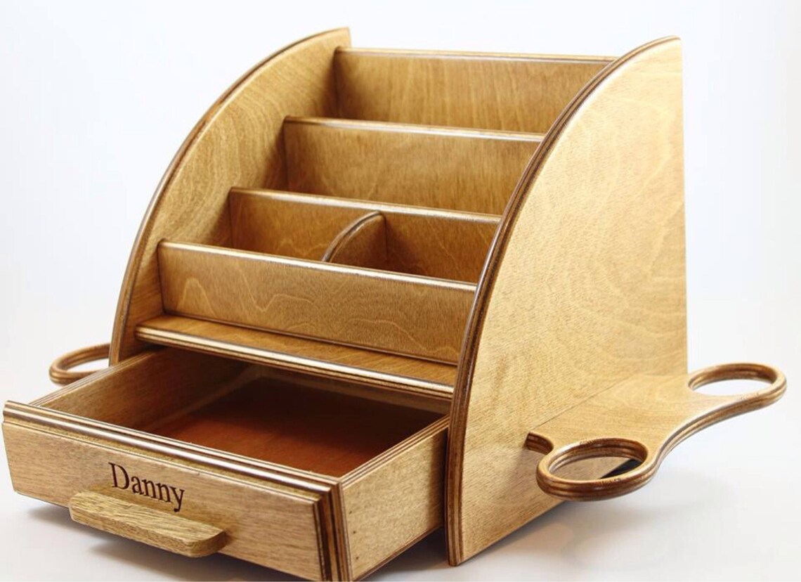 Remote Control Tidy With Drawer and Games Control Holders - Etsy