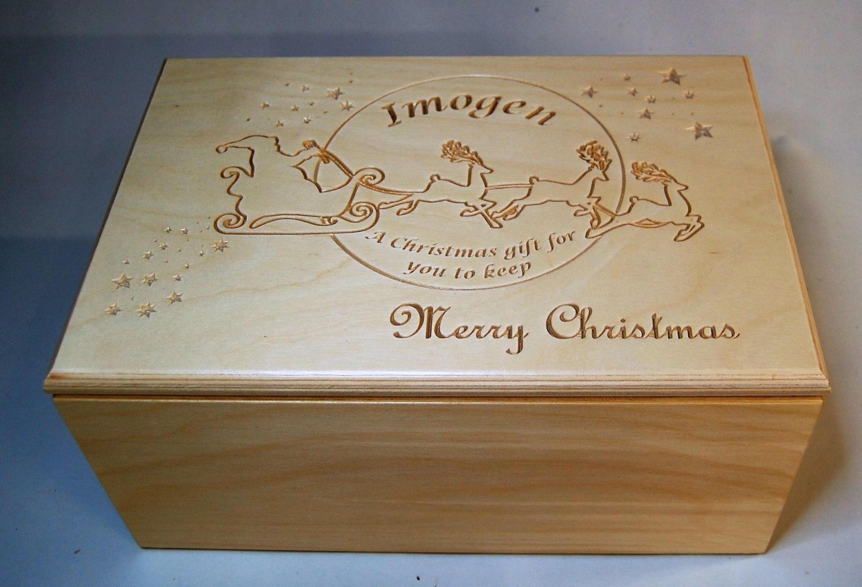 Memory box personalised various designs engraved made to - Etsy Italia