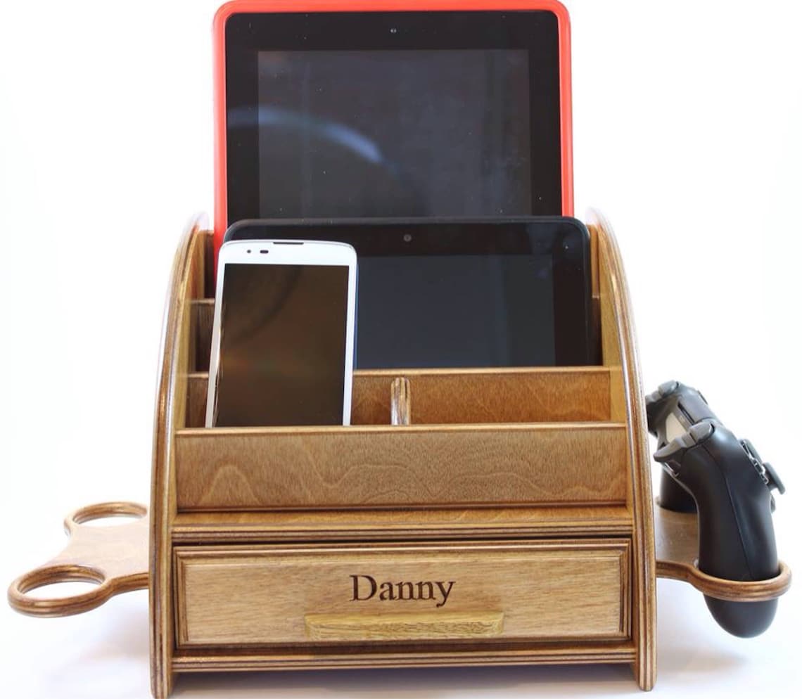 Remote Control Tidy With Drawer and Games Control Holders - Etsy