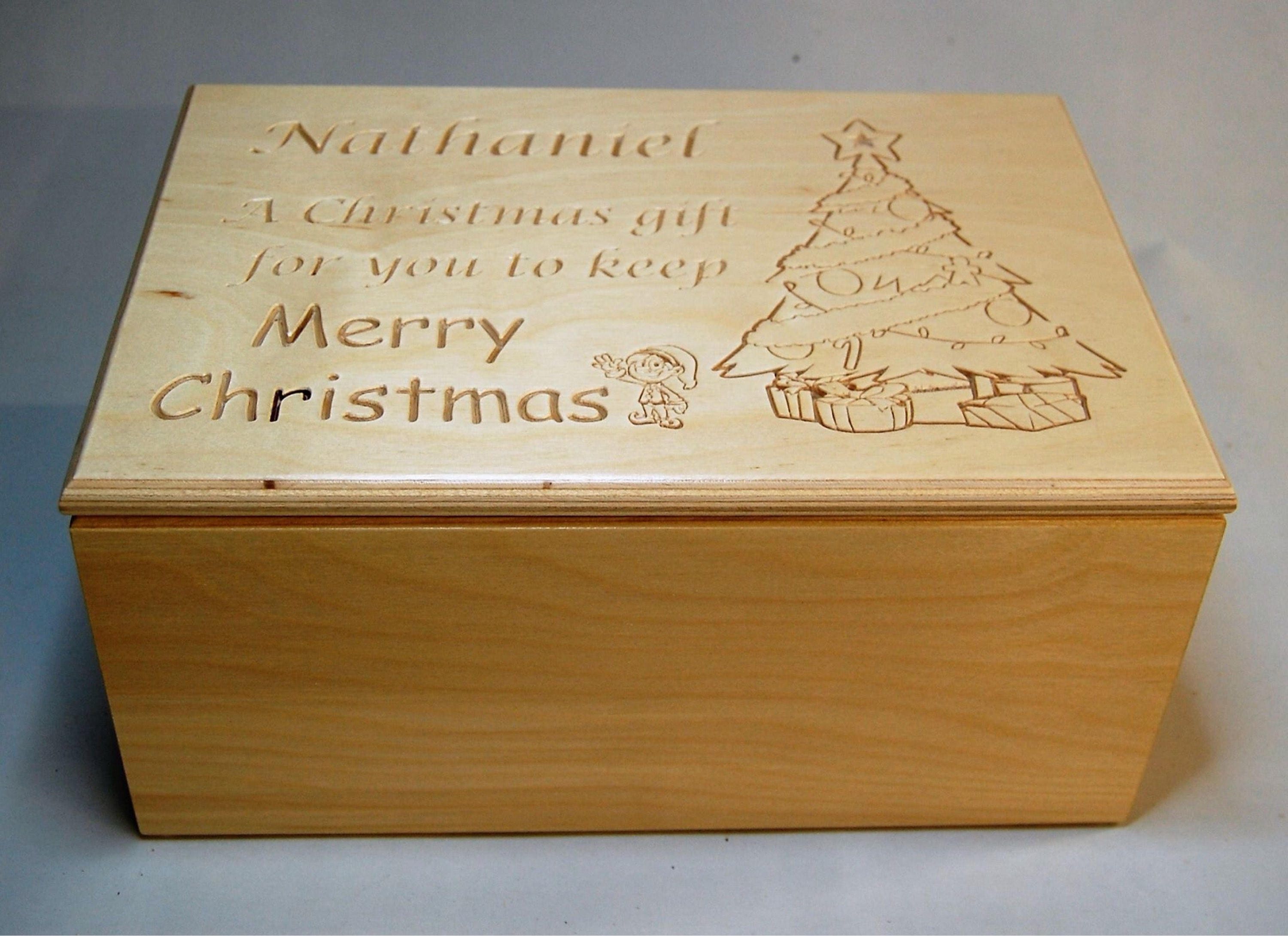 Memory box personalised various designs engraved made to - Etsy Italia