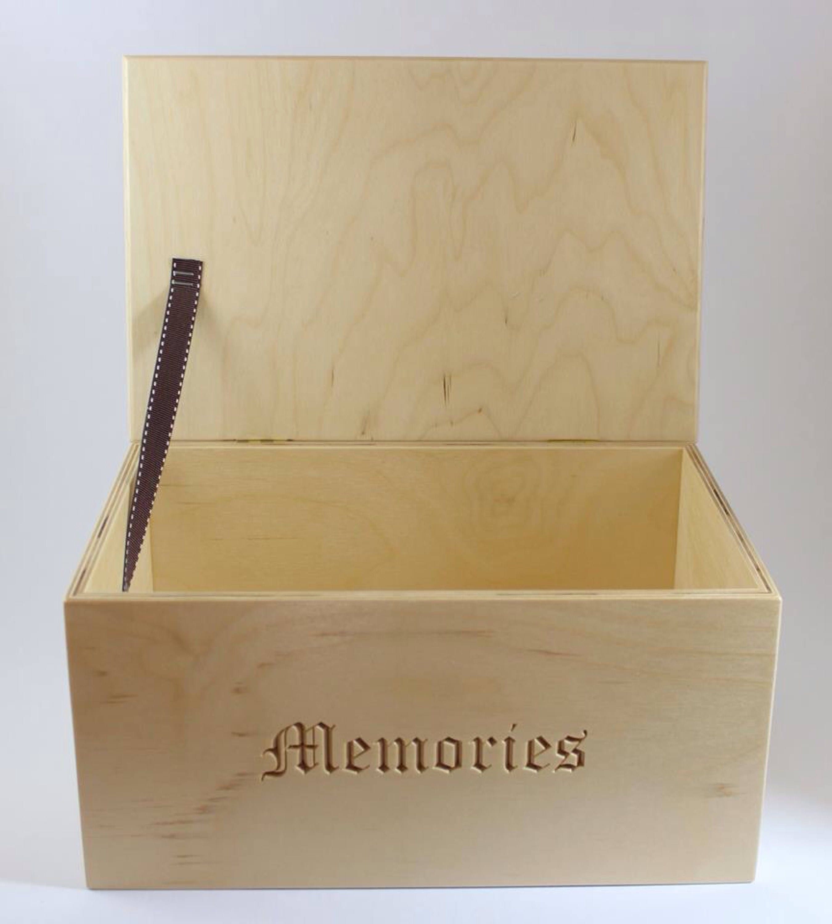 Memory box personalised various designs engraved made to - Etsy Italia