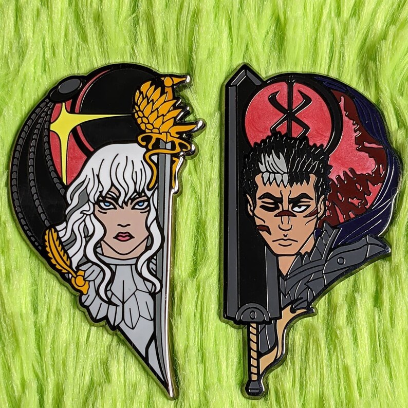 Berserk Duality Enamel Pins | Etsy