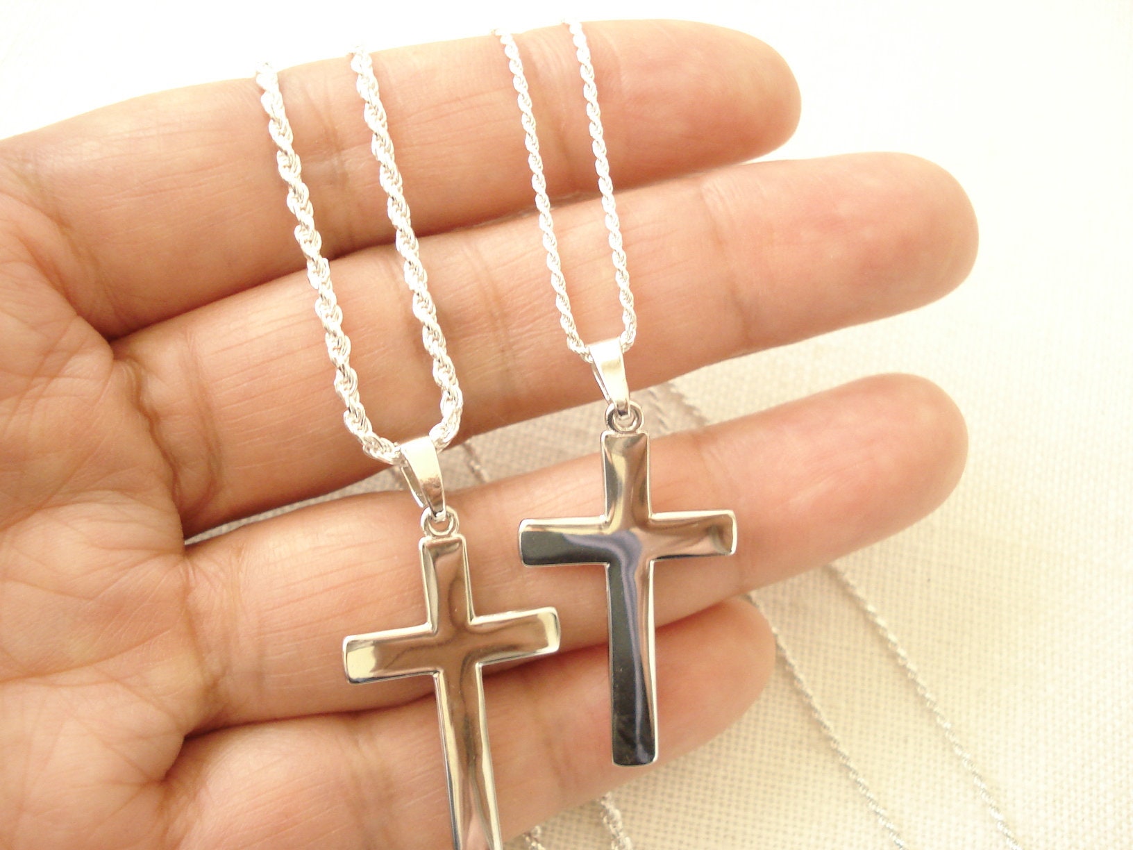 Sterling Silver Chain...italian Rope Chain, .925 Solid Sterling Silver ...