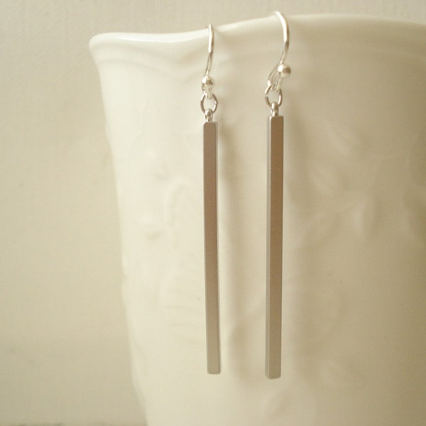 Simple Long Earrings - Etsy