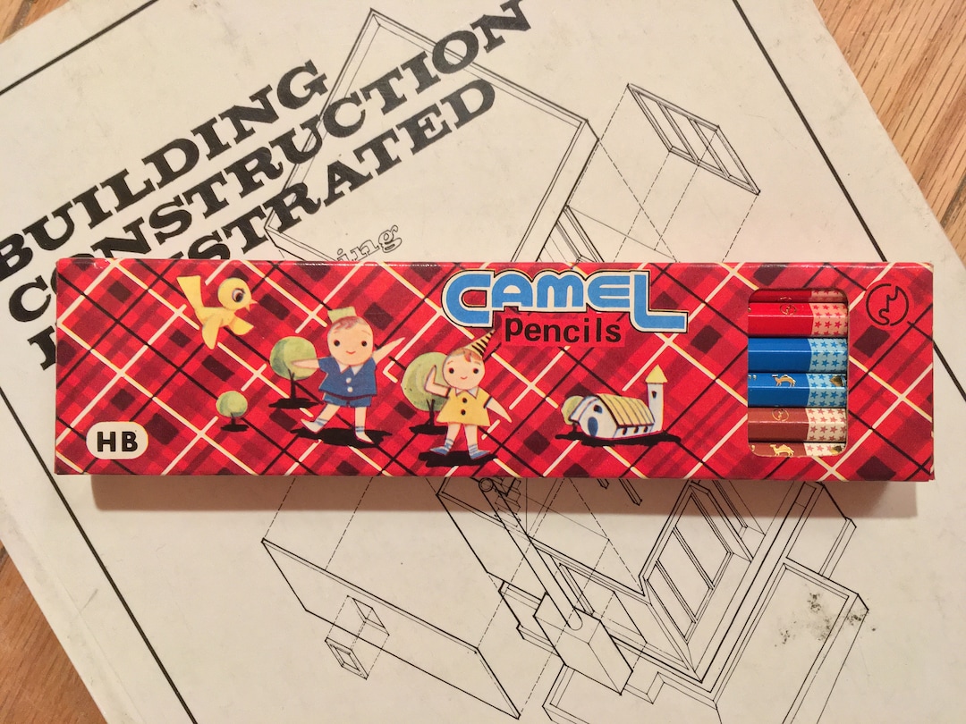 Vintage Camel 9800 Box Set of 12. HB Grade, Unused. JIS, Rare Colors ...