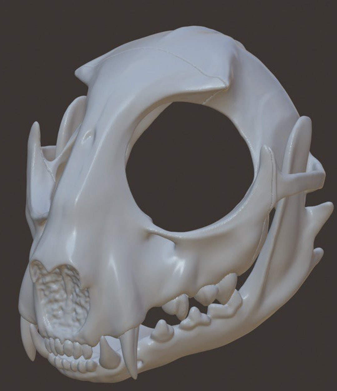 Skull Cat Fursuit Headbase ||| STL ||| - Etsy