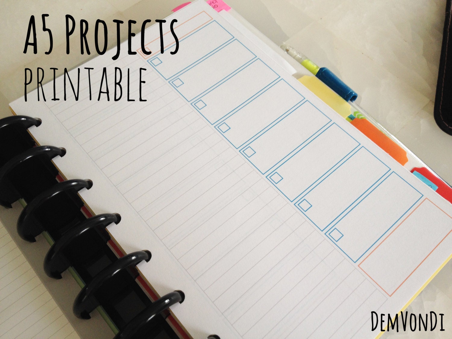 Project Planner - Etsy