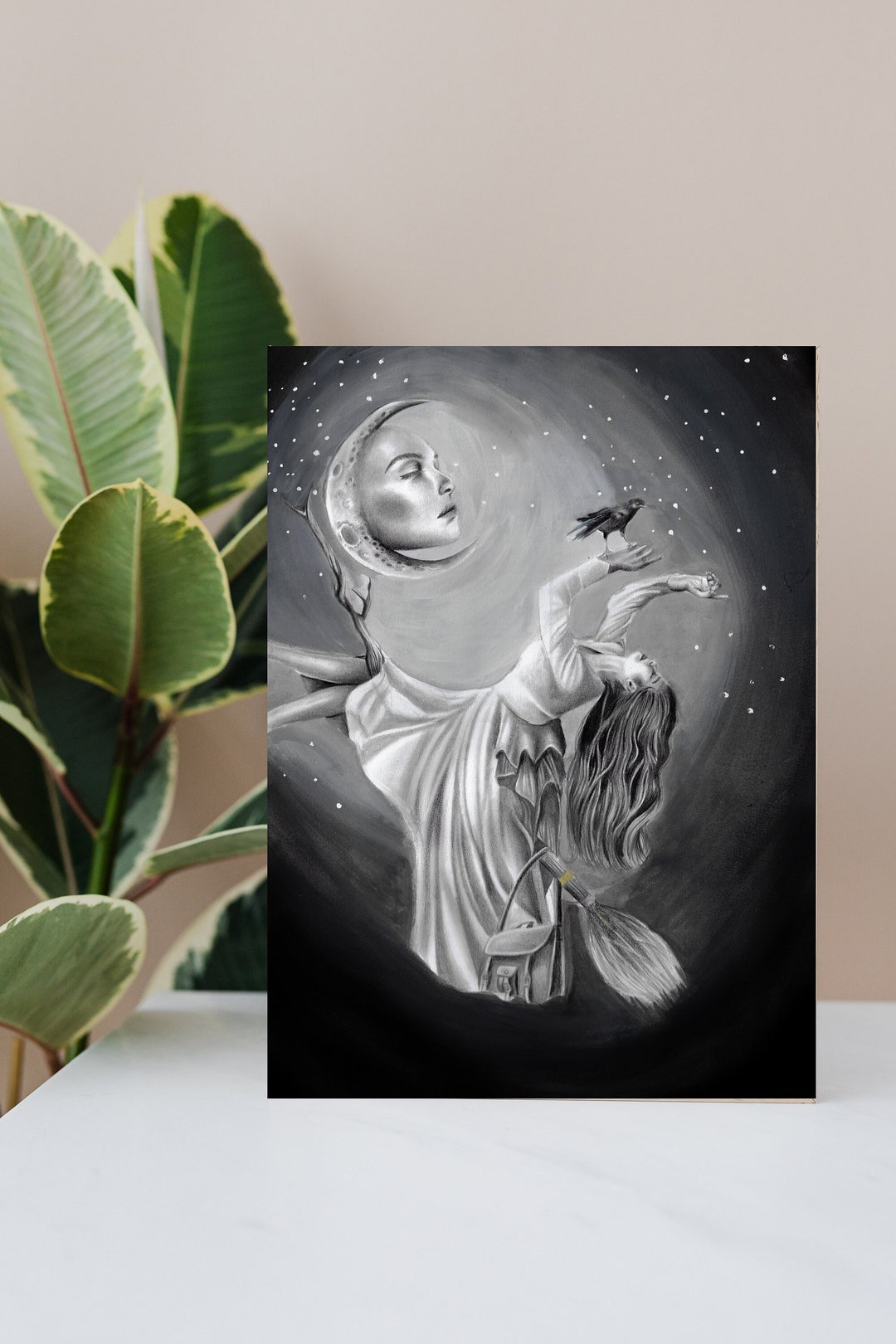 Art Print midnight Delivery - Etsy