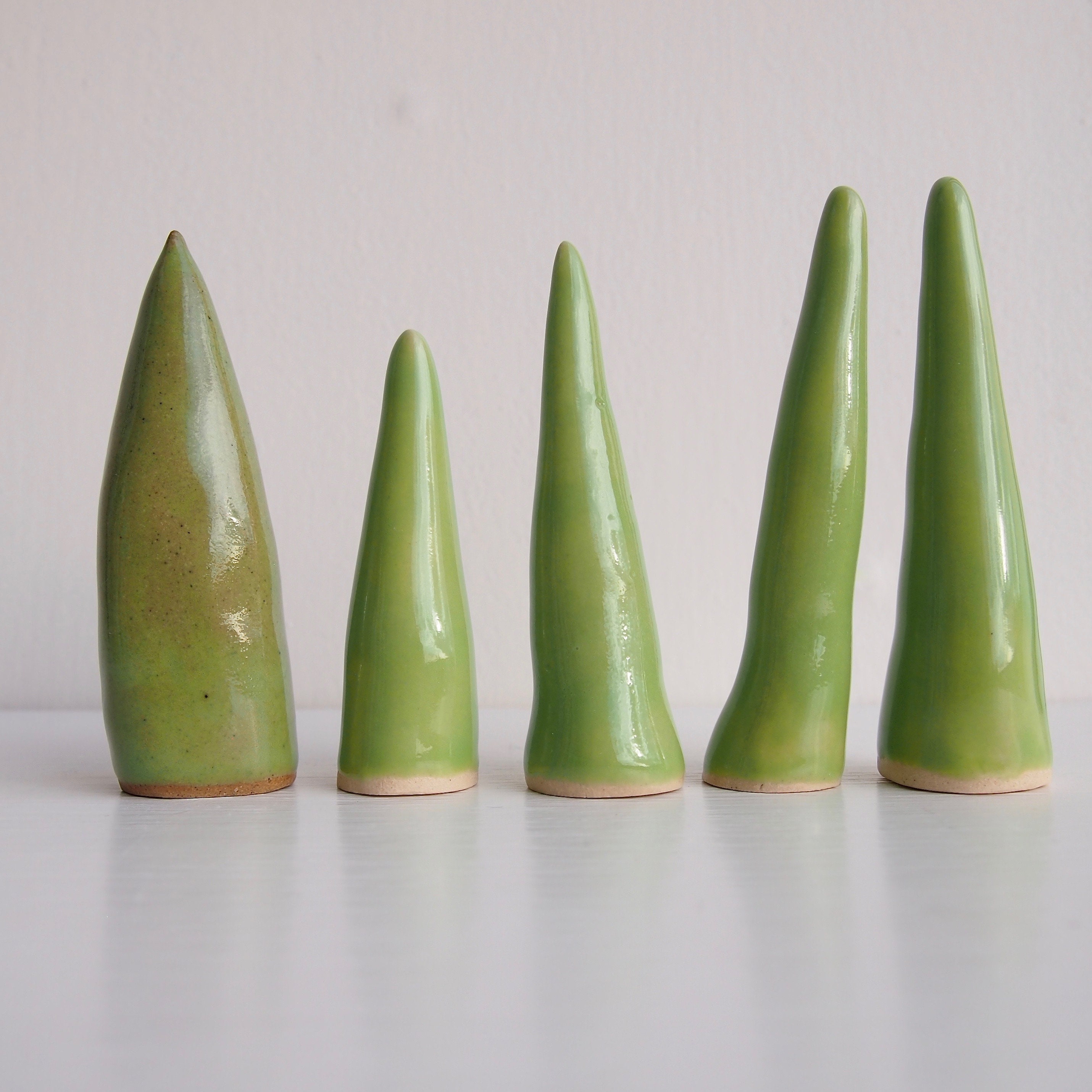 Ceramic Glossy Rainbow Ring Cones, Multicolour Rainbow Ring Cones, Ring ...