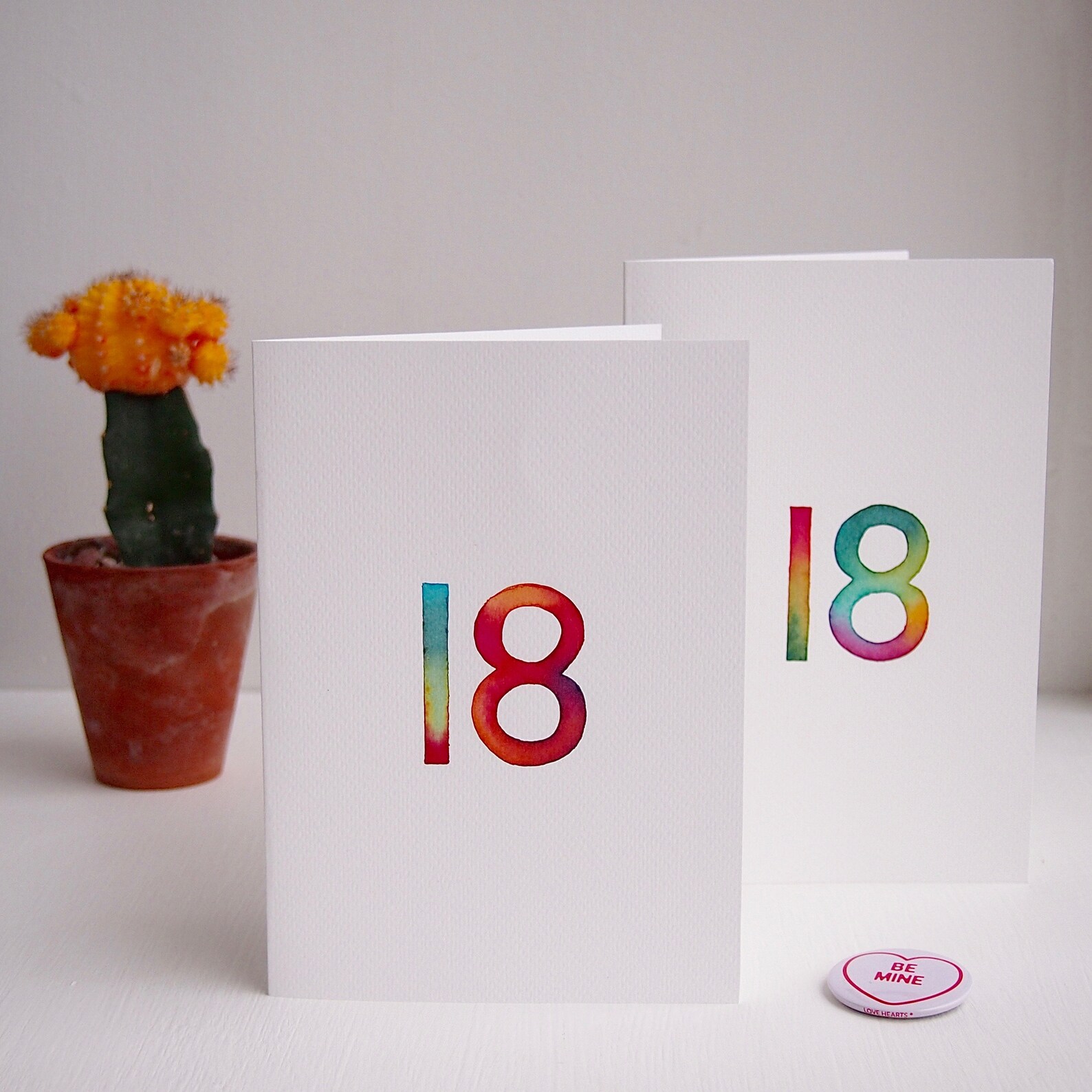 Handmade custom 16th birthday card watercolour special age 16 | Etsy