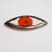Ceramic Eye Pin Badge Brooch Many Colours Jewel Colours Eye - Etsy