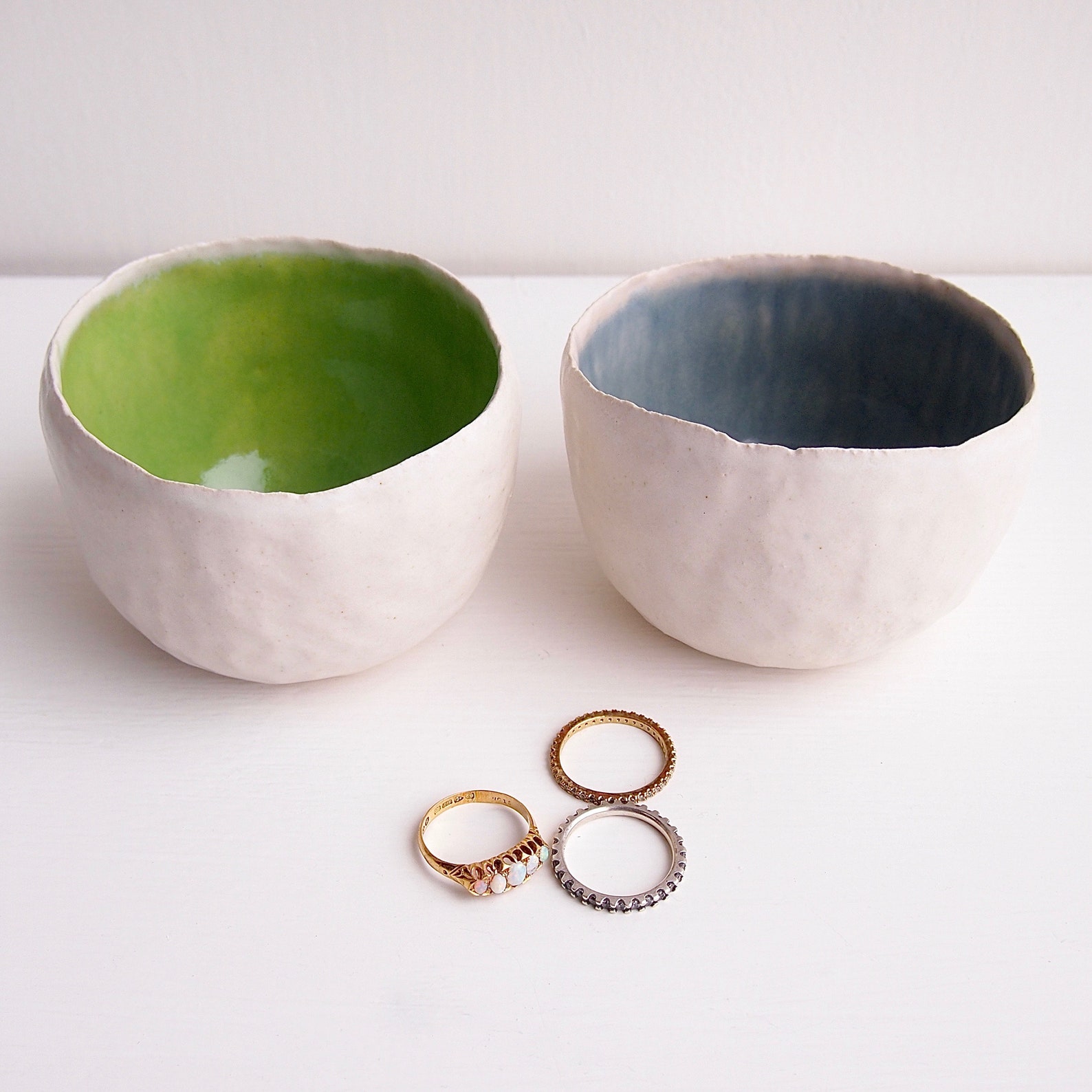 Round colourful ceramic ring bowls ring dish ceramic bowl | Etsy