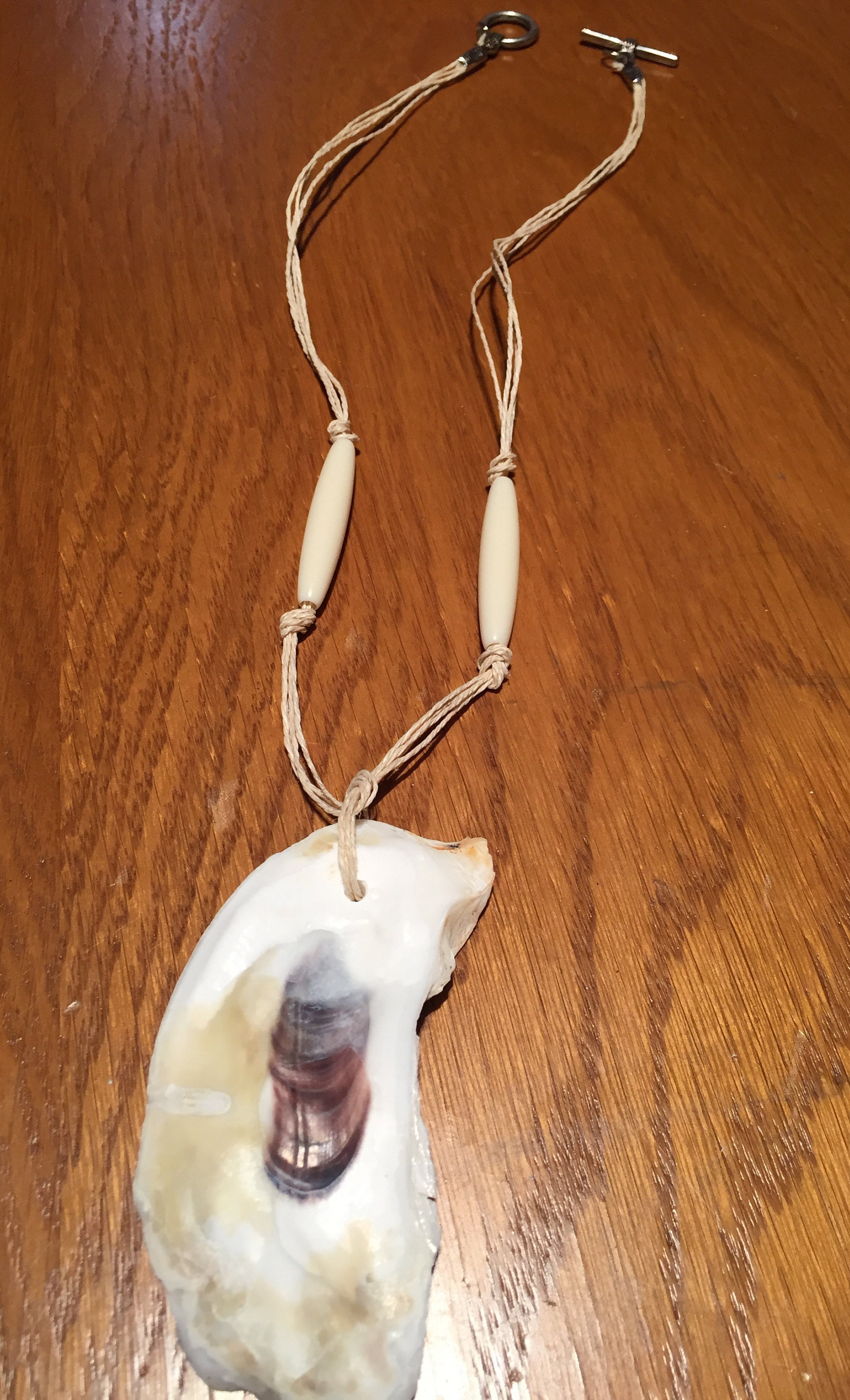 Oyster Shell Necklace - Etsy