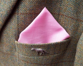Pink pocket square | Etsy