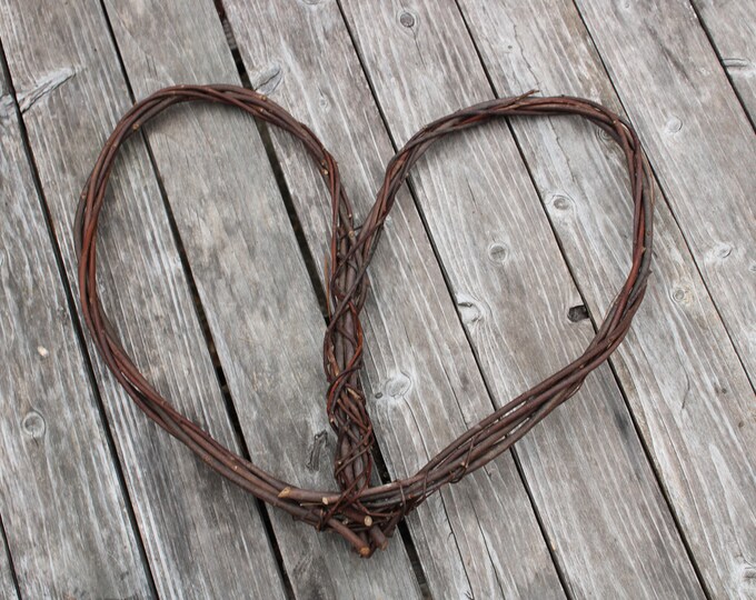 Willow Heart Wreath Base 13 - Etsy