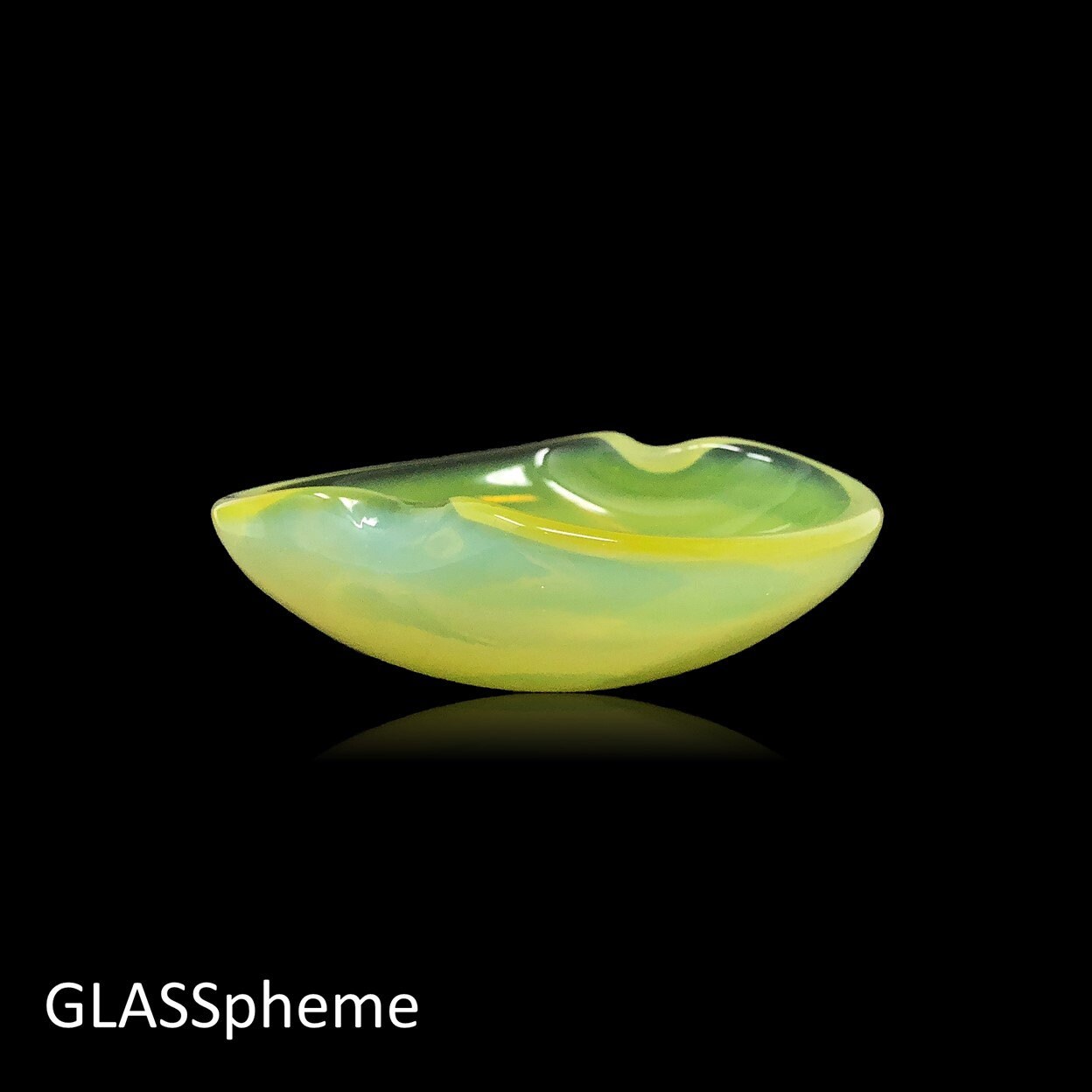 DREAMY CENEDESE Murano Opalino | Opalescent FreeForm Glass Bowl ...