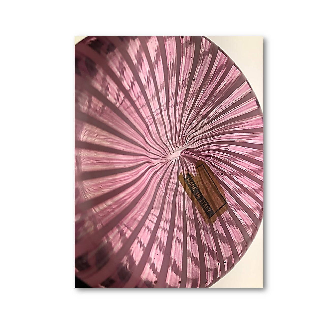 SUBLIME Ca 1950 Murano Filigrana | Latticino Glass Vase | Bottle ...